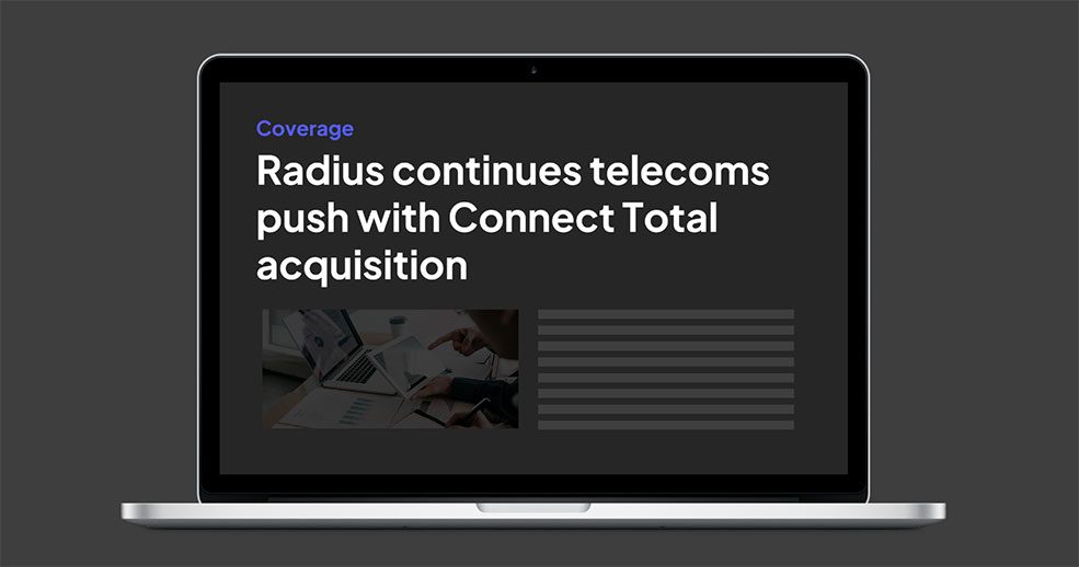 Localised launch for new telco provider Radius Connect - onebite